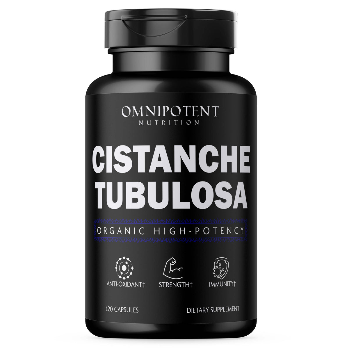 Organic High-Potency Cistanche Tubulosa - 120 Capsules – Omnipotent ...